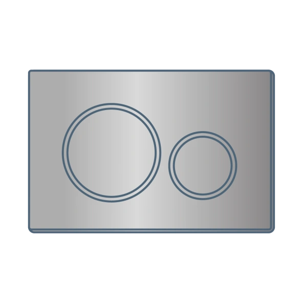 Stainless Steel Flush Plate | Sanctuary Bathrooms