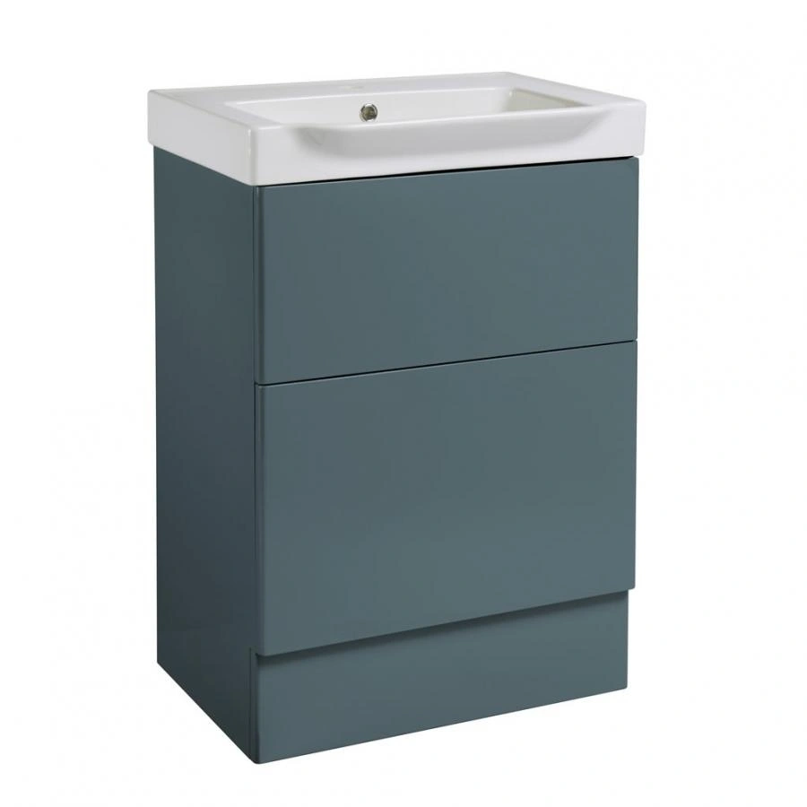 Roper Rhodes Academy Derwent Blue 600 Unit & Basin | Sanctuary Bathrooms