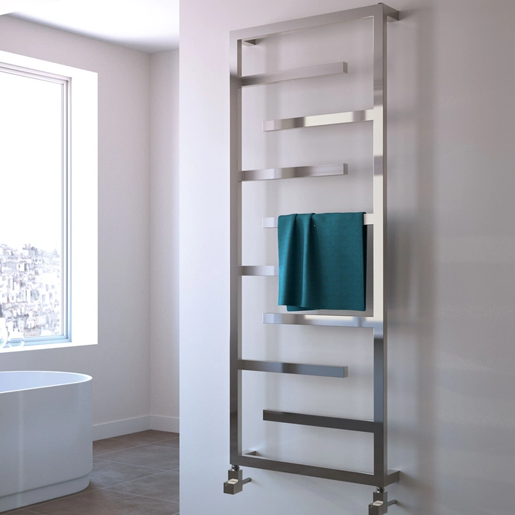 Radox Aztec Polished Stainless Steel Radiator | Sanctuary Bathrooms