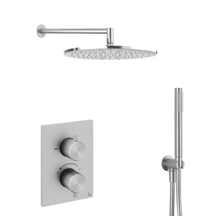 Crosswater 3ONE6 316 Stainless Steel Crossbox Shower Pack | Sanctuary ...
