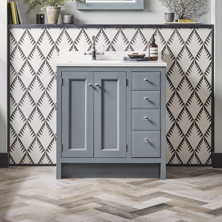 Roper Rhodes Hampton 800 Agave Unit w/ Basin & Worktop | Sanctuary ...