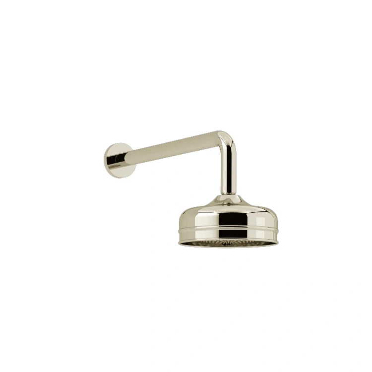 Heritage Vintage Gold Fixed Shower Head | Sanctuary Bathrooms
