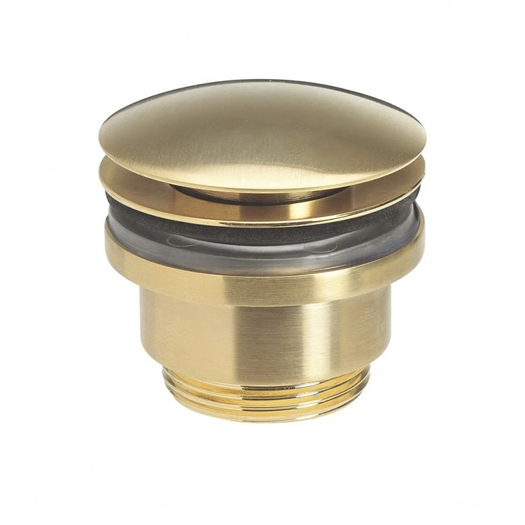 Crosswater Union Brushed Brass Click Clack Basin Waste | Sanctuary ...