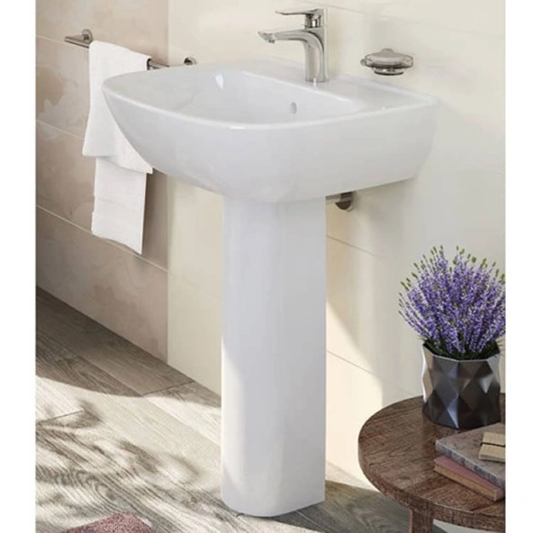 VitrA Pedestal Sink | Sanctuary Bathrooms