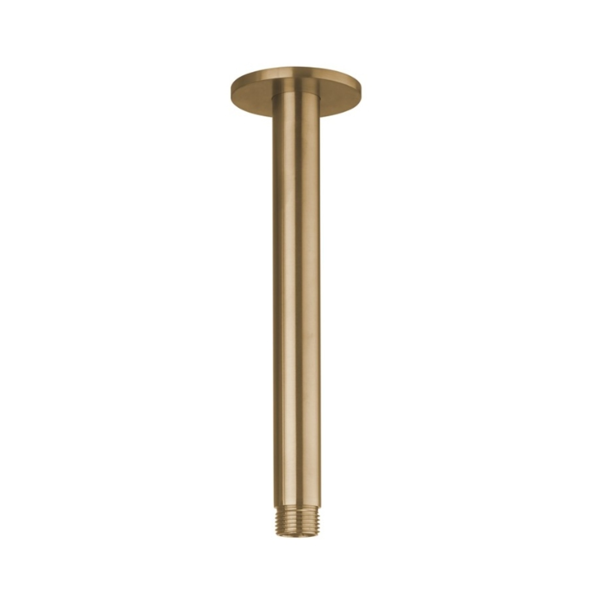 Crosswater 3ONE6 Brushed Brass Ceiling Shower Arm
