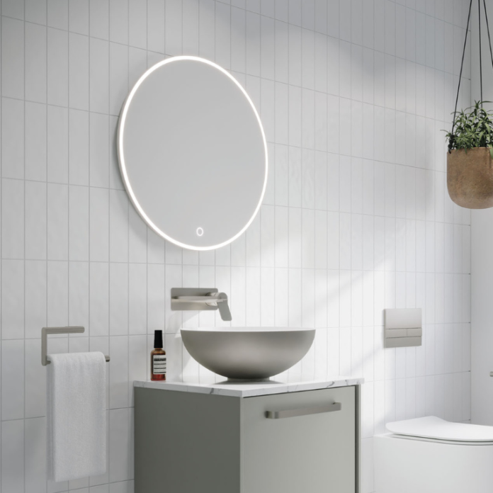 Crosswater Infinity Illuminated Bathroom Mirror | Sanctuary Bathrooms