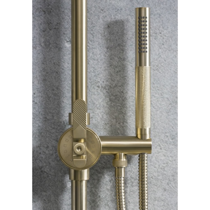 Crosswater Union Brushed Brass Multifunction Shower Valve Kit ...