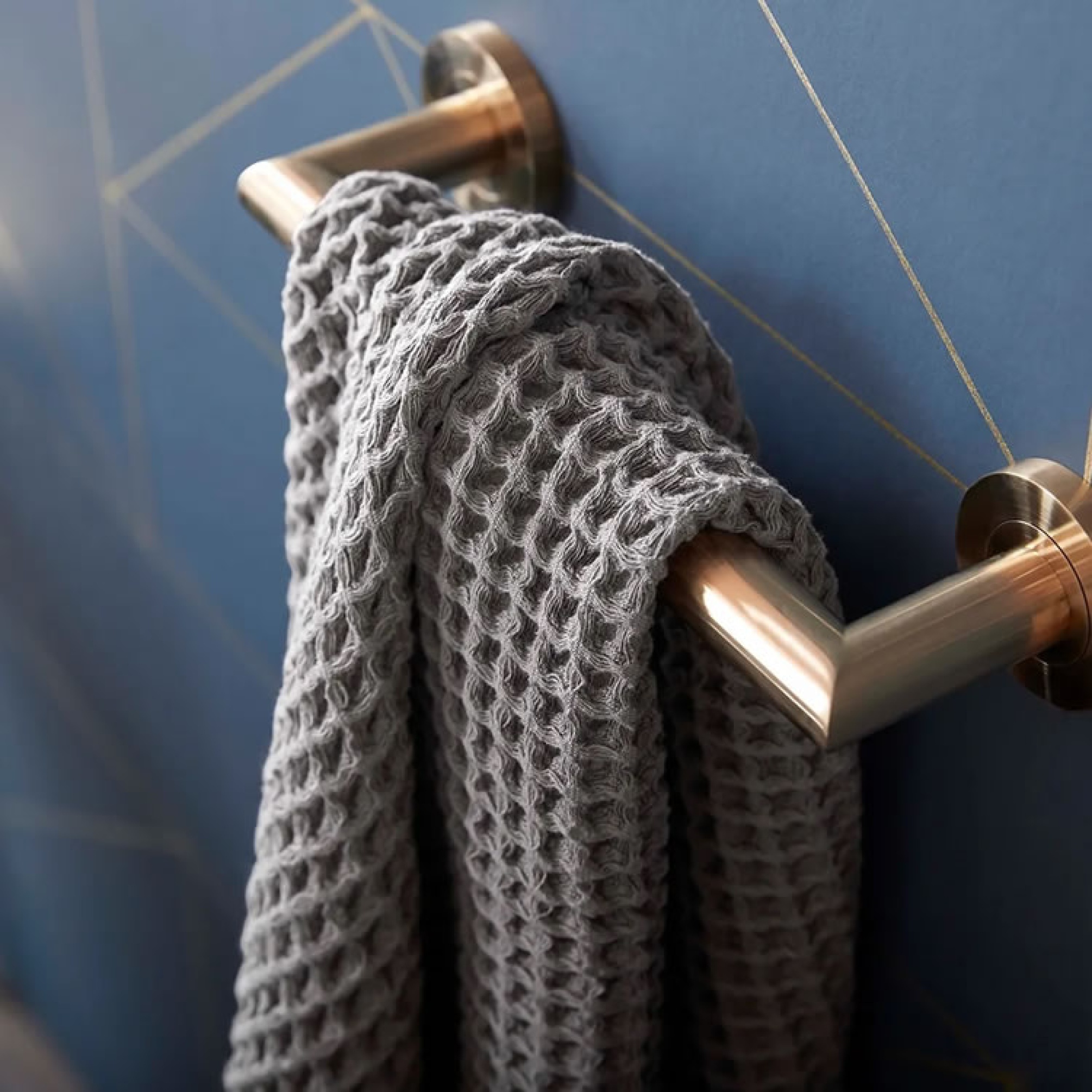 Vado Individual Spa Gold Grab Rail | Sanctuary Bathrooms