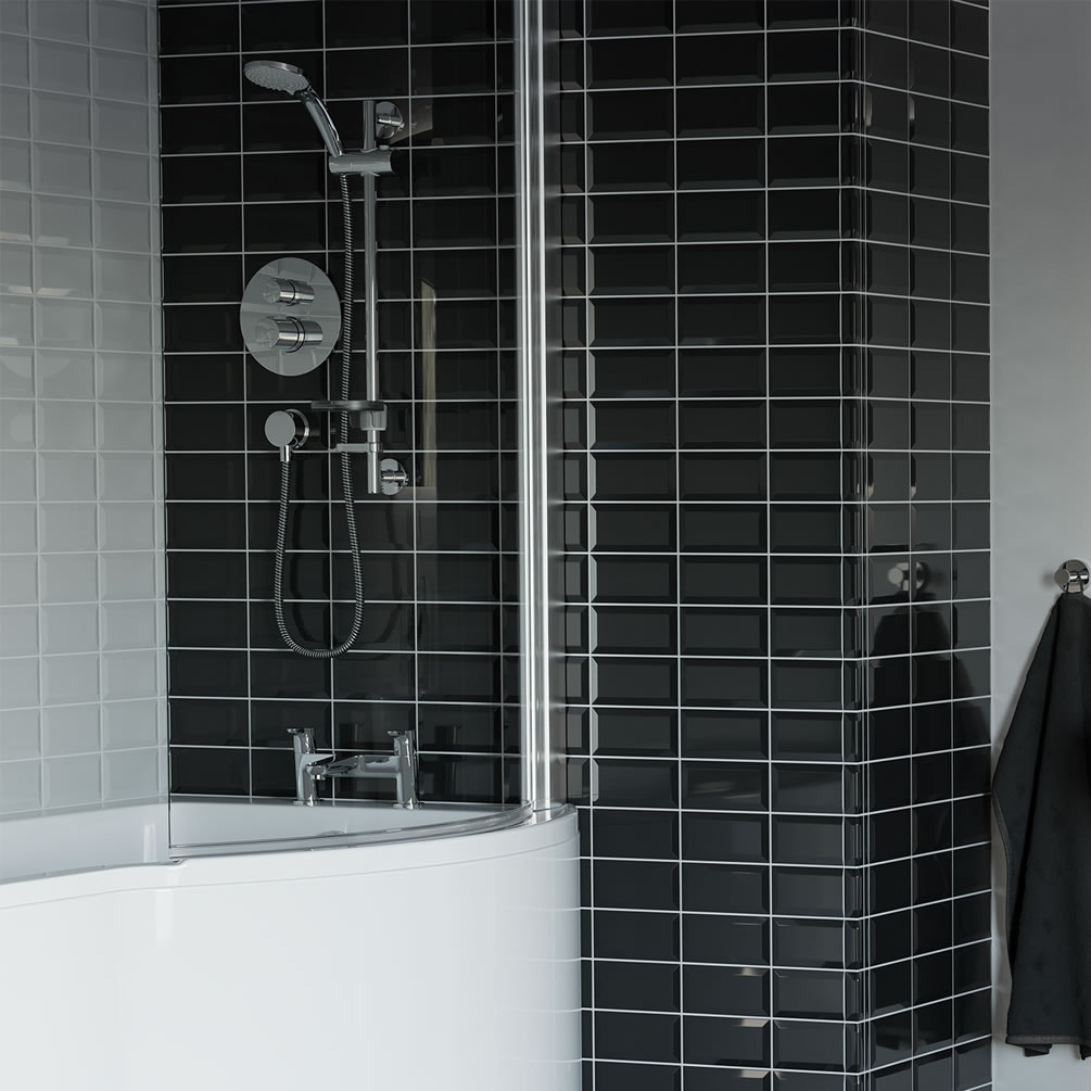 Ideal Standard Concept 1700x900 RH Shower Bath | Sanctuary Bathrooms