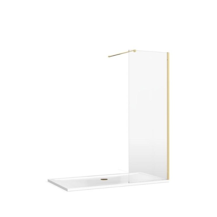 Burlington Gold Walk In Shower Enclosure | Sanctuary