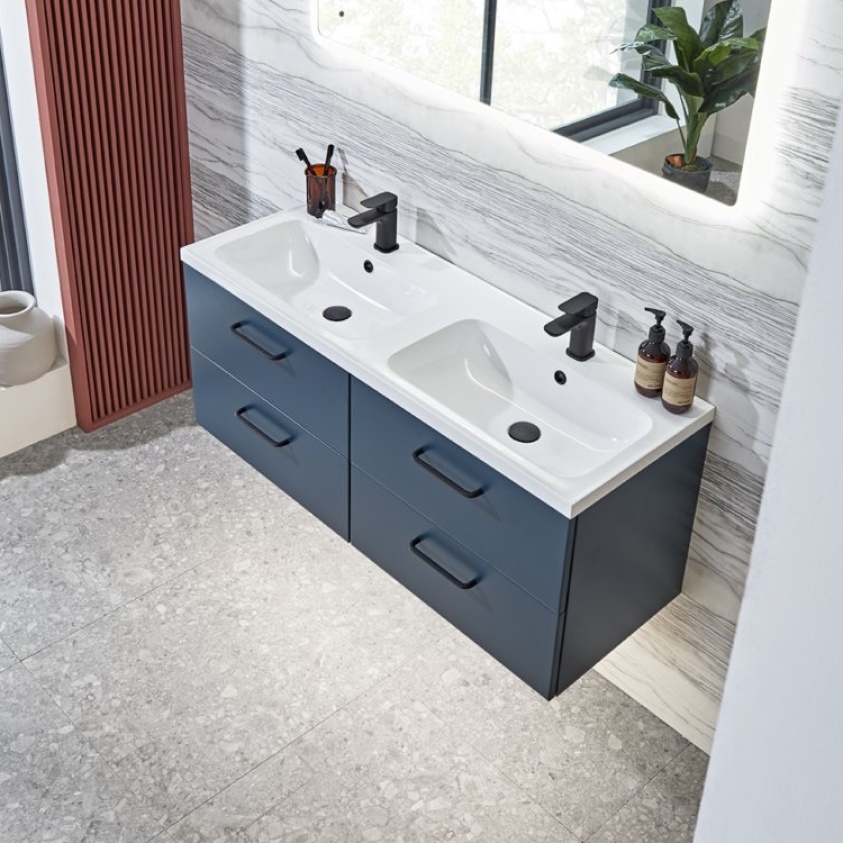 Tavistock Cadence 1200 Blue Wall Unit | Sanctuary Bathrooms