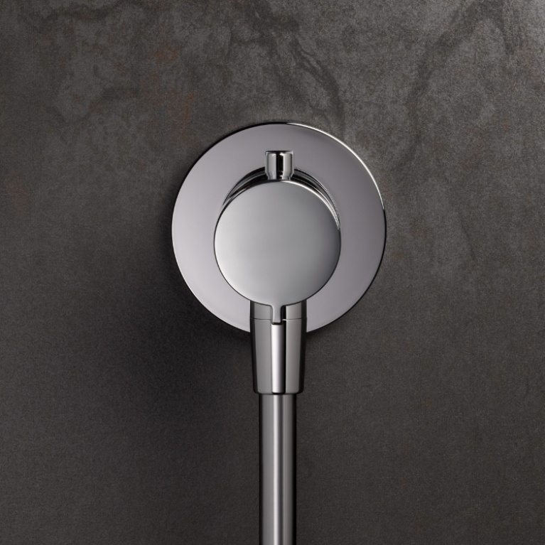 Keuco IXMO Chrome Round Slide Rail Set | Sanctuary Bathroom