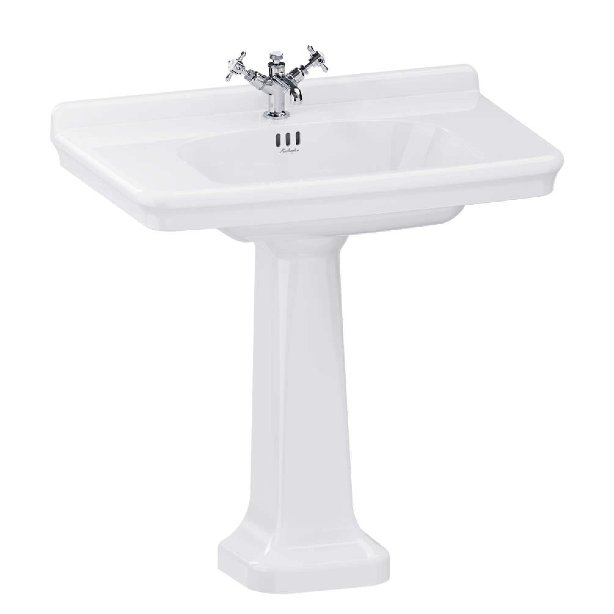 Burlington Guild 850mm Basin & Full Pedestal | Sanctuary