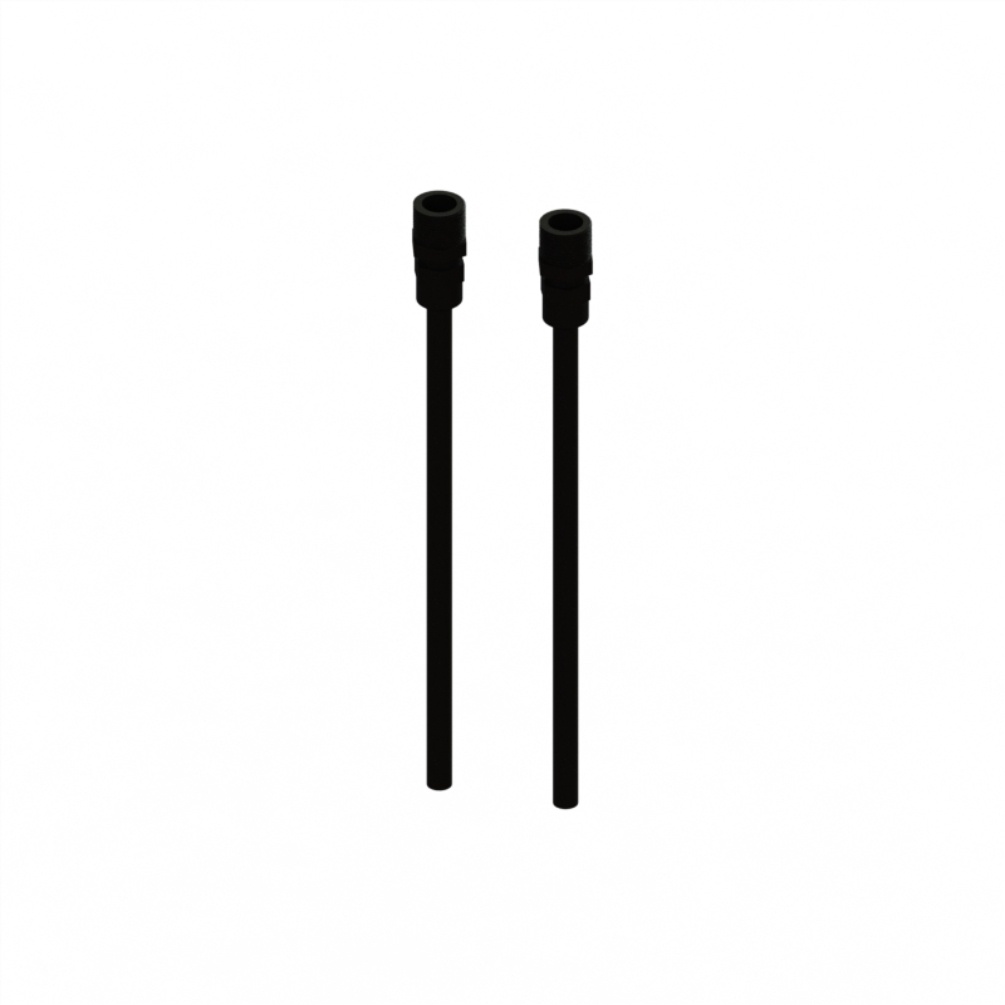 Abacus Matt Black Basin Isolation Valve Kit | Sanctuary