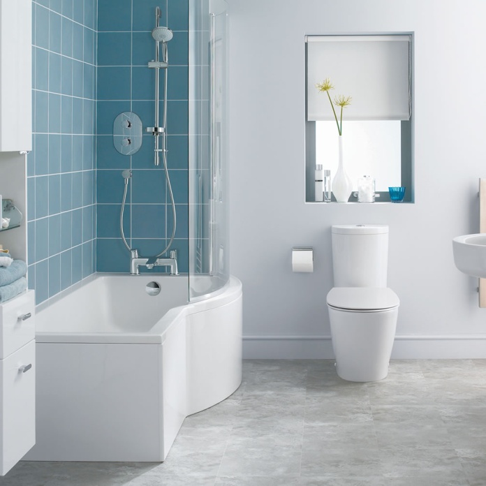 Ideal Standard Concept 1700x900 RH Shower Bath | Sanctuary Bathrooms