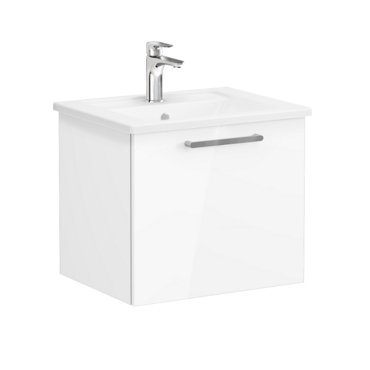 VitrA Root Flat White 600 Drawer Unit | Sanctuary Bathrooms