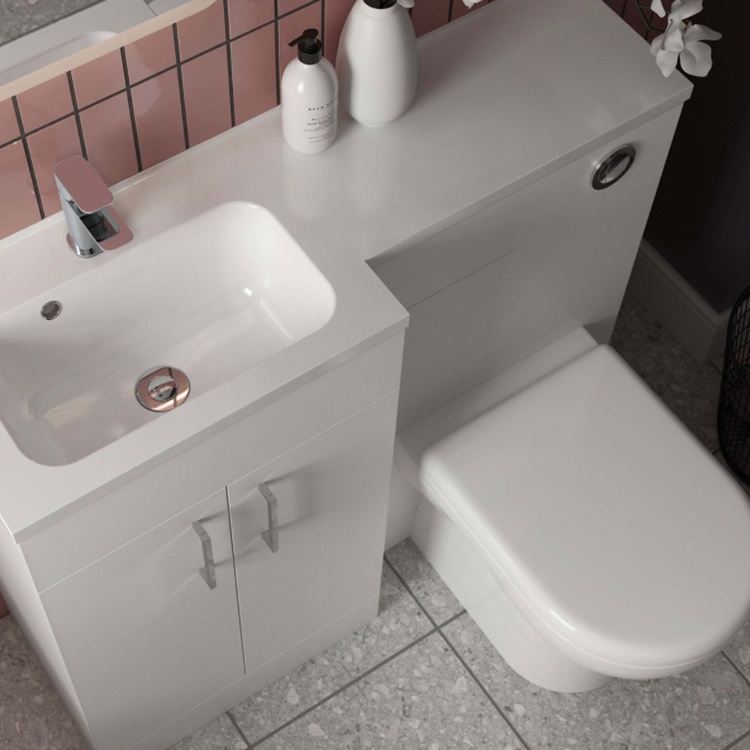 Tavistock Nexus 1000mm Gloss White Vanity Unit | Sanctuary Bathrooms