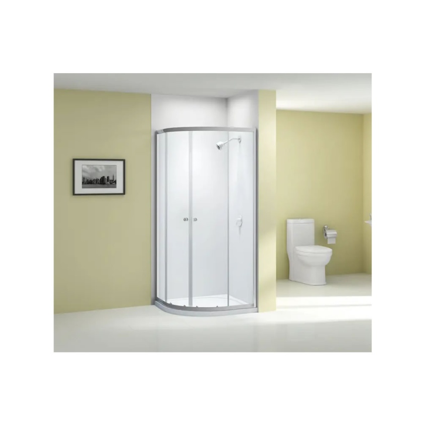 Ionic by Merlyn Source 800mm 2-Door Quadrant | Sanctuary Bathrooms