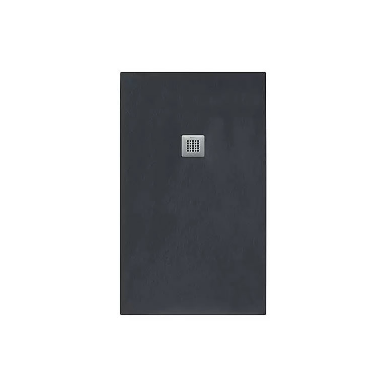 Tissino Giorgio2 Graphite 1400x900 Rectangle Tray | Sanctuary Bathrooms