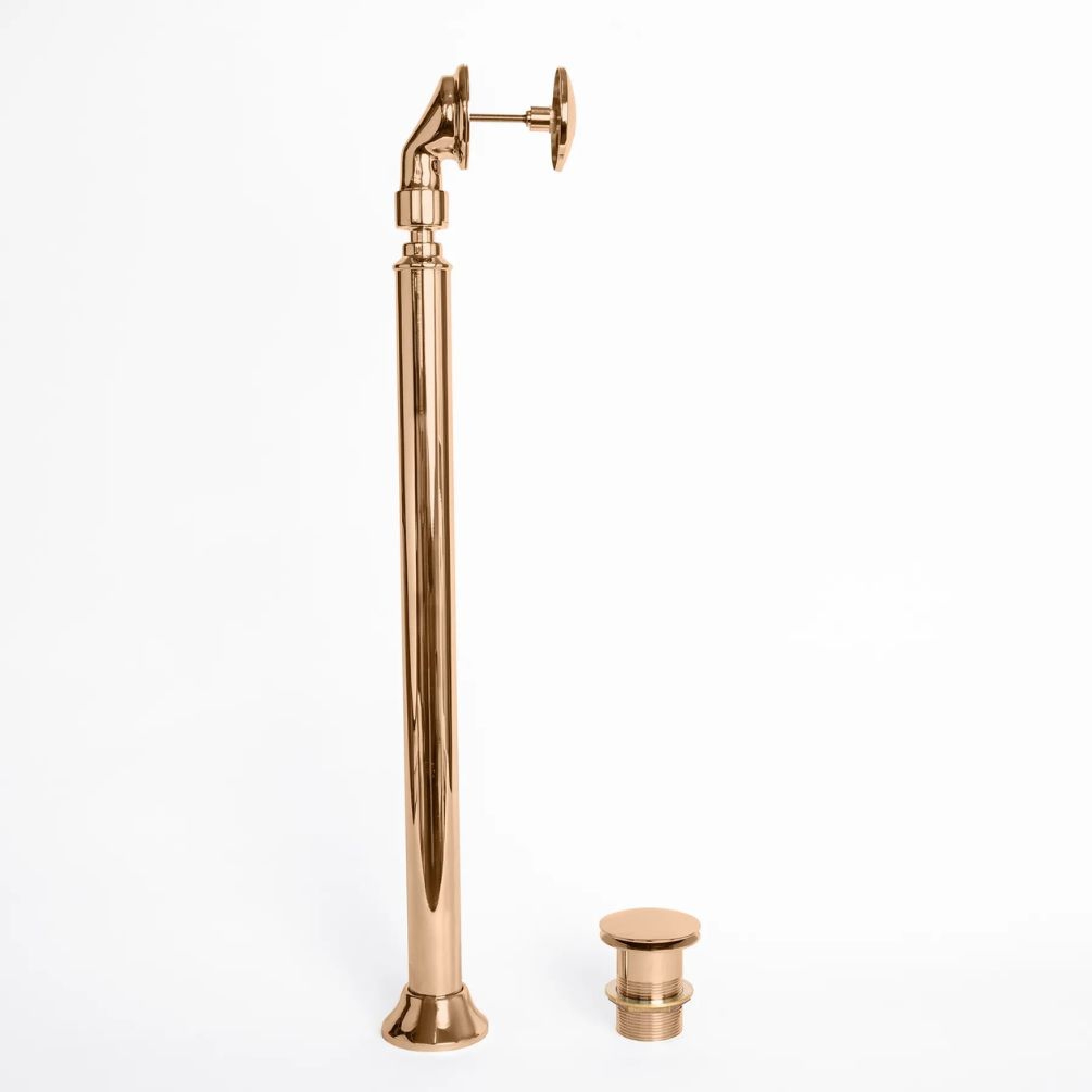 BC Designs Copper Freestanding Click Clack Bath Waste