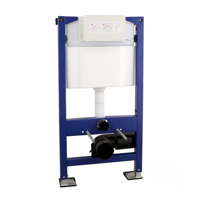 Abacus Mounted 980mm WC Frame & Dual Flush Cistern