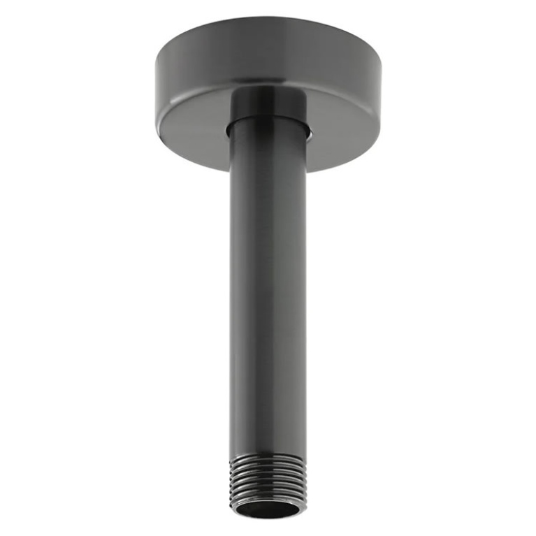 Vado Individual Black Ceiling Mounted Shower Arm | Sanctuary Bathrooms