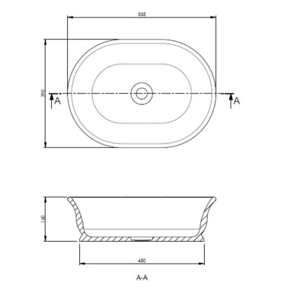 BC Designs Bampton/Aurelius Countertop Basin | Sanctuary