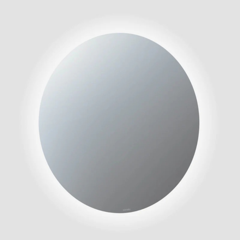 Sensio Lustro Round 600mm Rechargeable Backlit LED Mirror