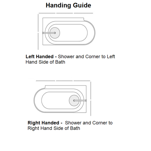 Waters Ebb 1660 SE Shower Bath | Sanctuary Bathrooms