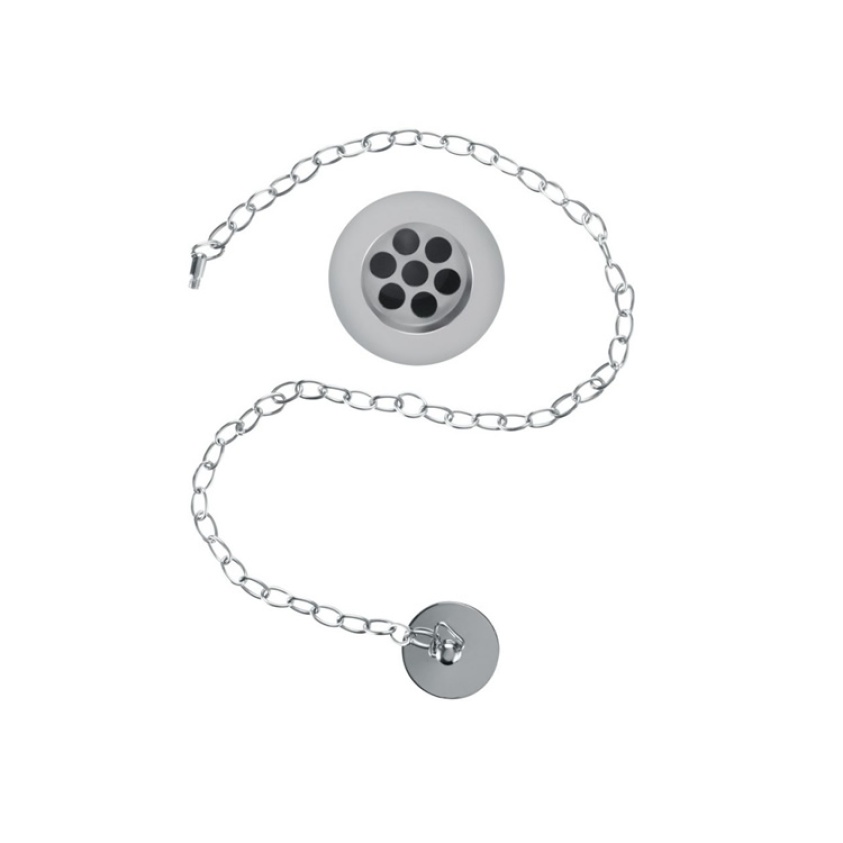 Burlington Slotted Plug & Chain Basin Waste | Sanctuary Bathrooms