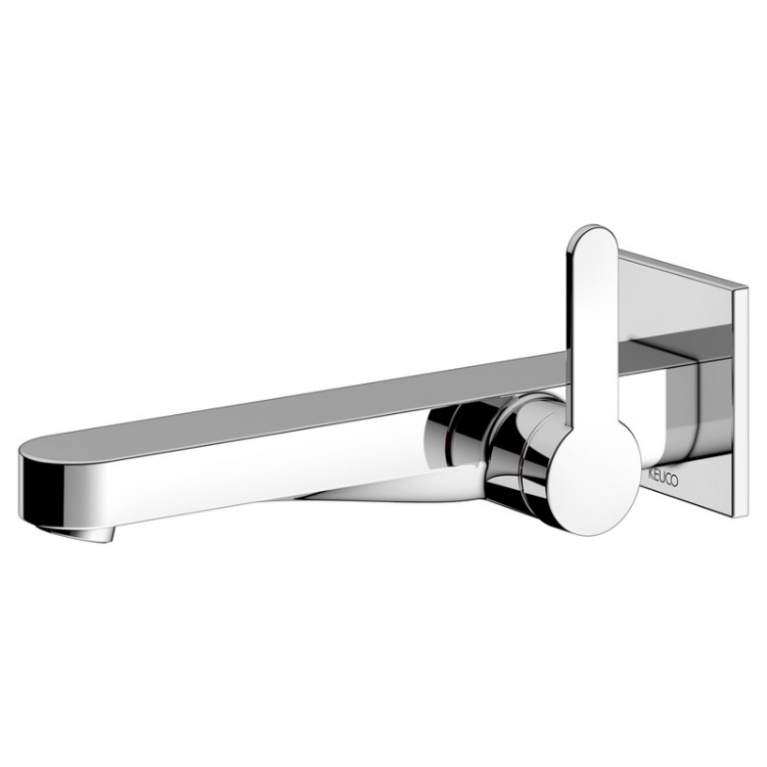 Keuco IXMO Flat Wall Mount Basin Mixer | Sanctuary Bathrooms