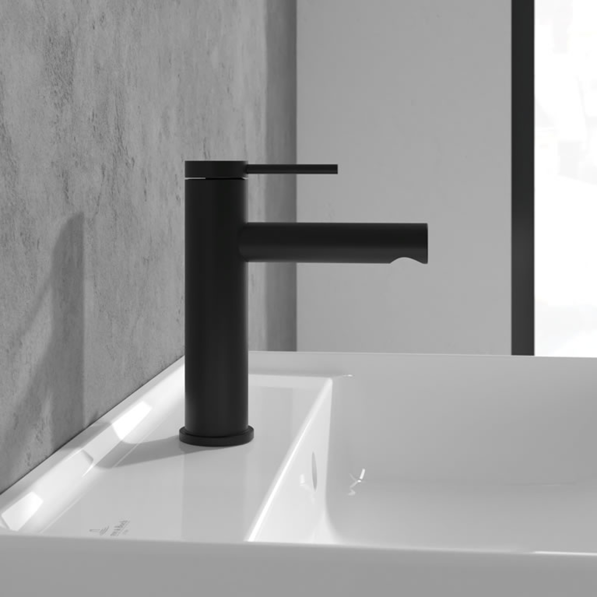Villeroy & Boch Loop & Friends Black Basin Mixer | Sanctuary Bathrooms
