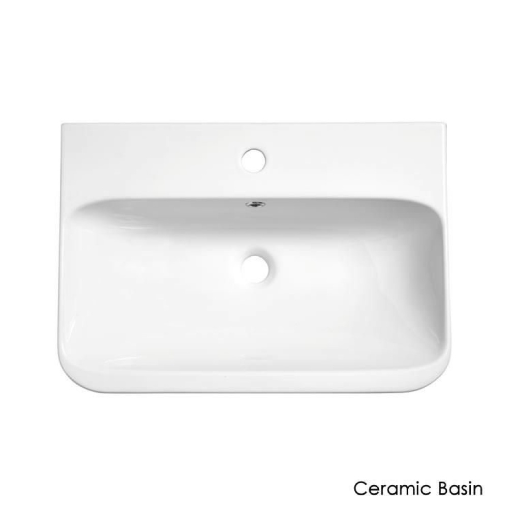 Roper Rhodes System 600mm Juniper Green Wall Mounted Vanity Unit ...