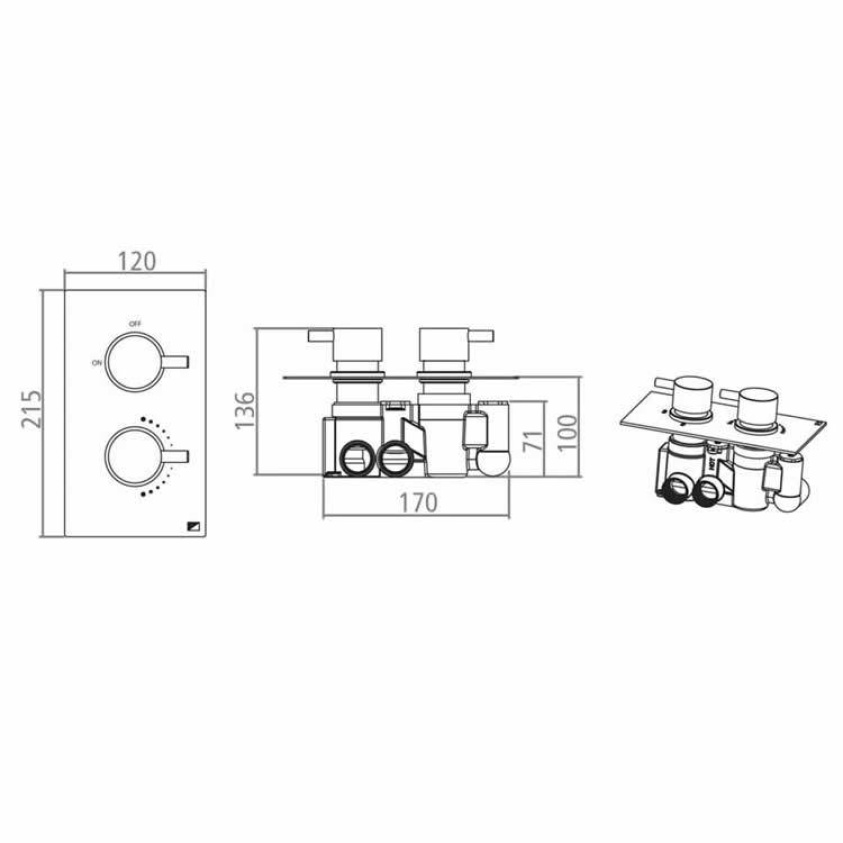Roper Rhodes Event Round Dual Function Diverter Valve | SV1406 ...