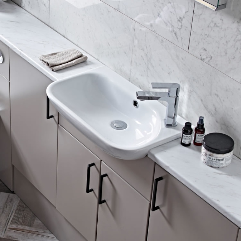 Roper Rhode Note 540mm Slim Depth Semi Countertop Basin | Basins ...