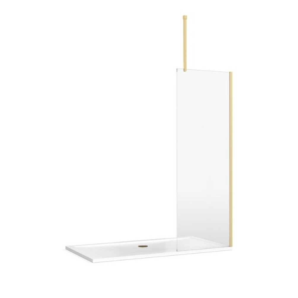 Burlington Gold Walk In Shower Enclosure | Sanctuary