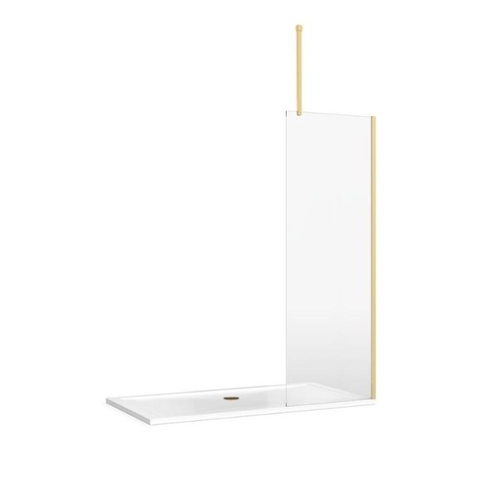 Burlington Gold Walk In Shower Enclosure | Sanctuary