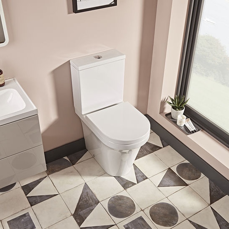 Tavistock Aerial Comfort Height Rimless Closed Back WC | Sanctuary ...
