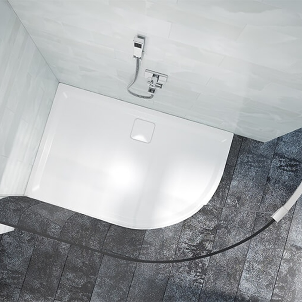 Merlyn 8 Series Curved Wetroom Panel | Sanctuary Bathrooms