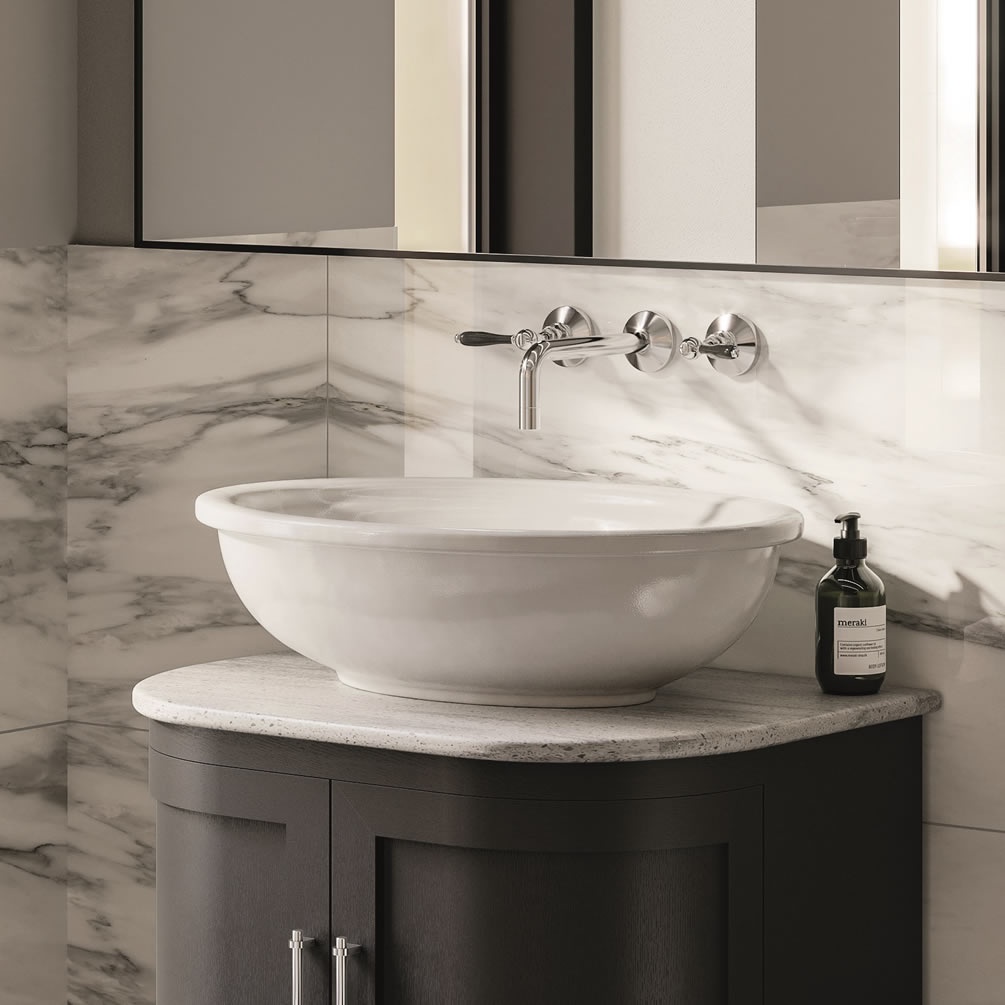 Imperial Regent Countertop Basin - RG1VB01030 | Sanctuary Bathrooms