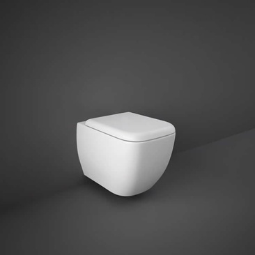 RAK Metropolitan Rimless Wall Hung WC & Soft Close Seat | Sanctuary ...