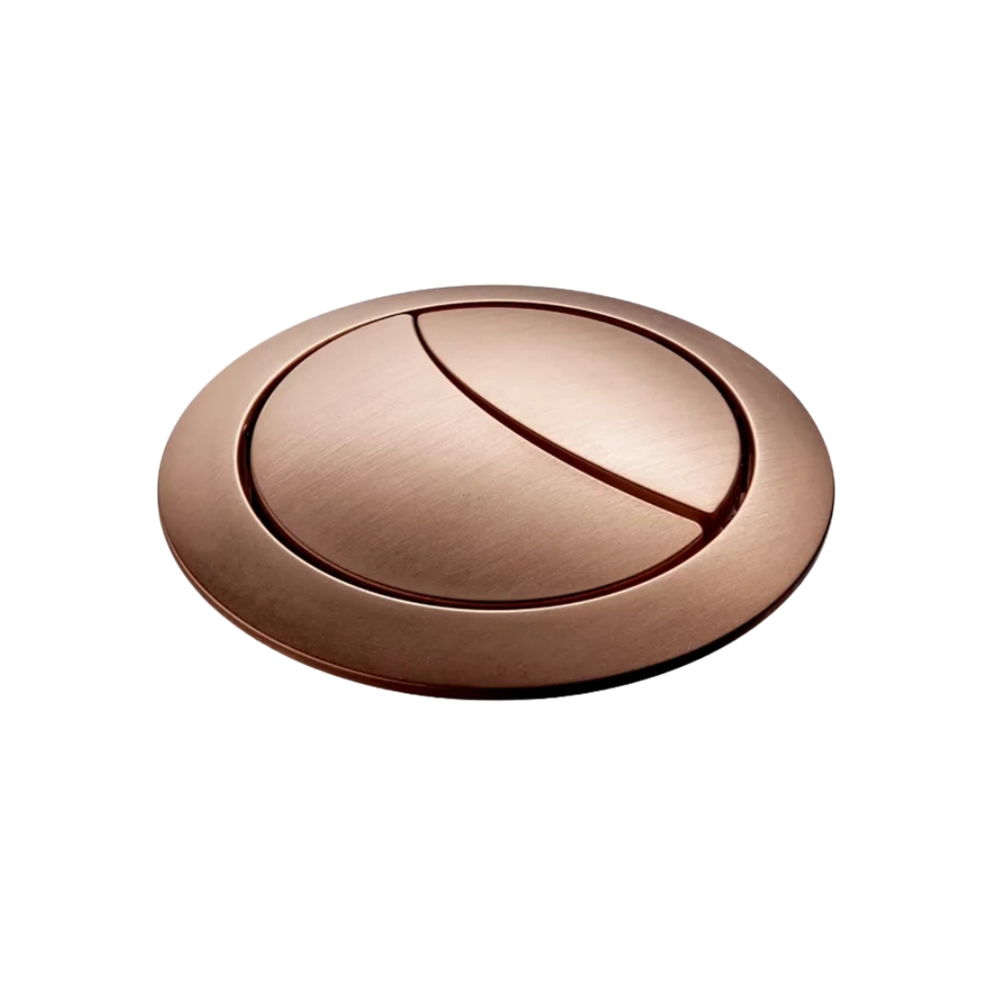Tavistock Brushed Bronze Dual Flush Button | Sanctuary