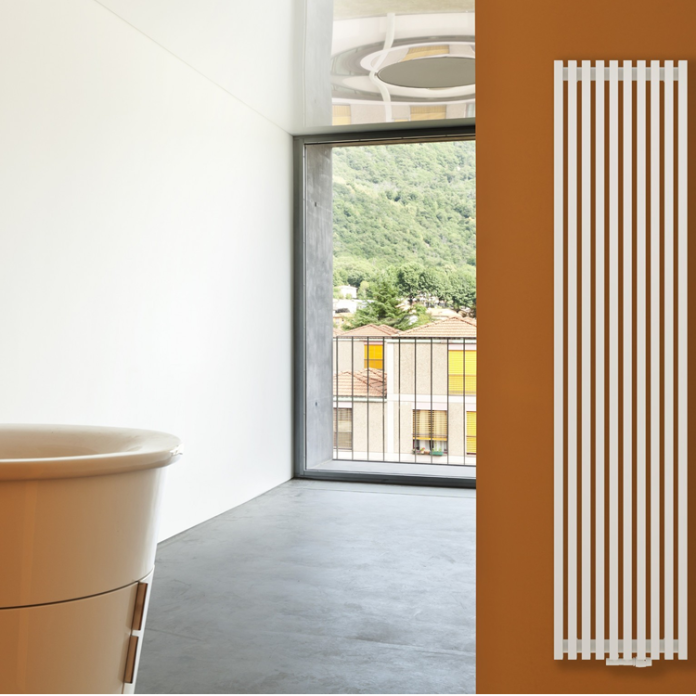 Radox Vertica D White Radiator | Sanctuary Bathrooms