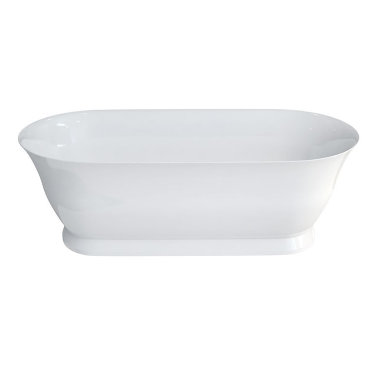 Clearwater Florenza Clear Stone Freestanding Bath | Sanctuary Bathrooms