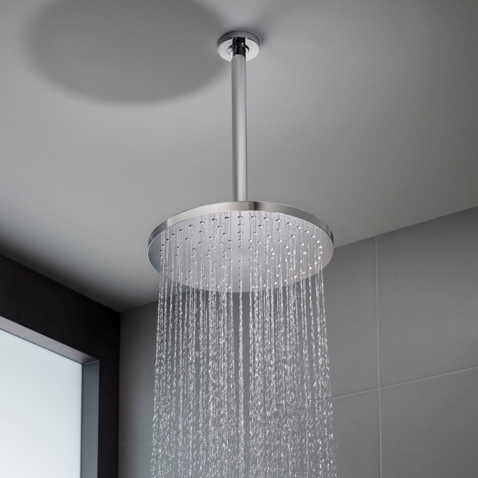 Roca RainSense Chrome 250mm Round Shower Head