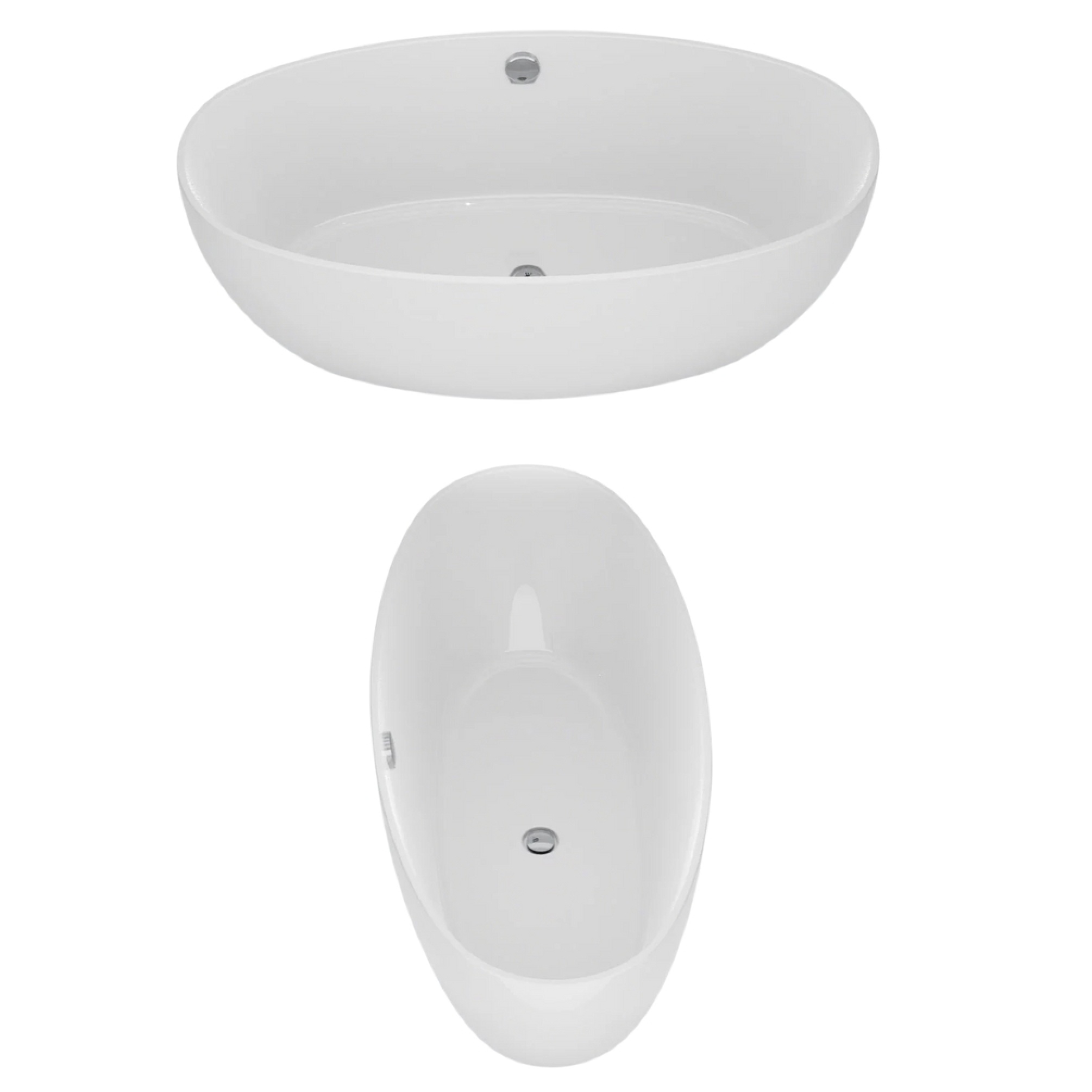 Waters Infinity Stream 1540mm Freestanding Bath | Sanctuary