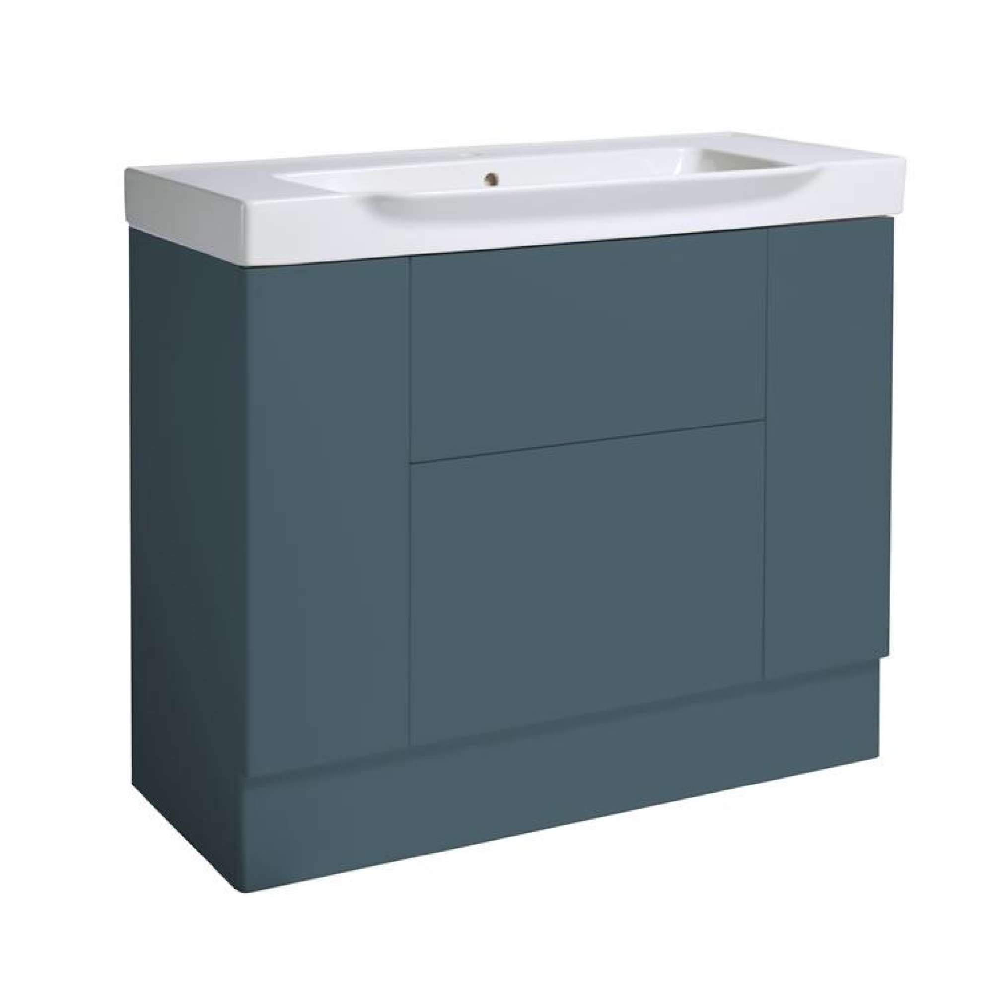 Roper Rhodes Academy Derwent Blue 1000 Unit & Basin | Sanctuary Bathrooms