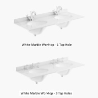 Bayswater 1200mm Black 4 Door Vanity Unit & Worktop