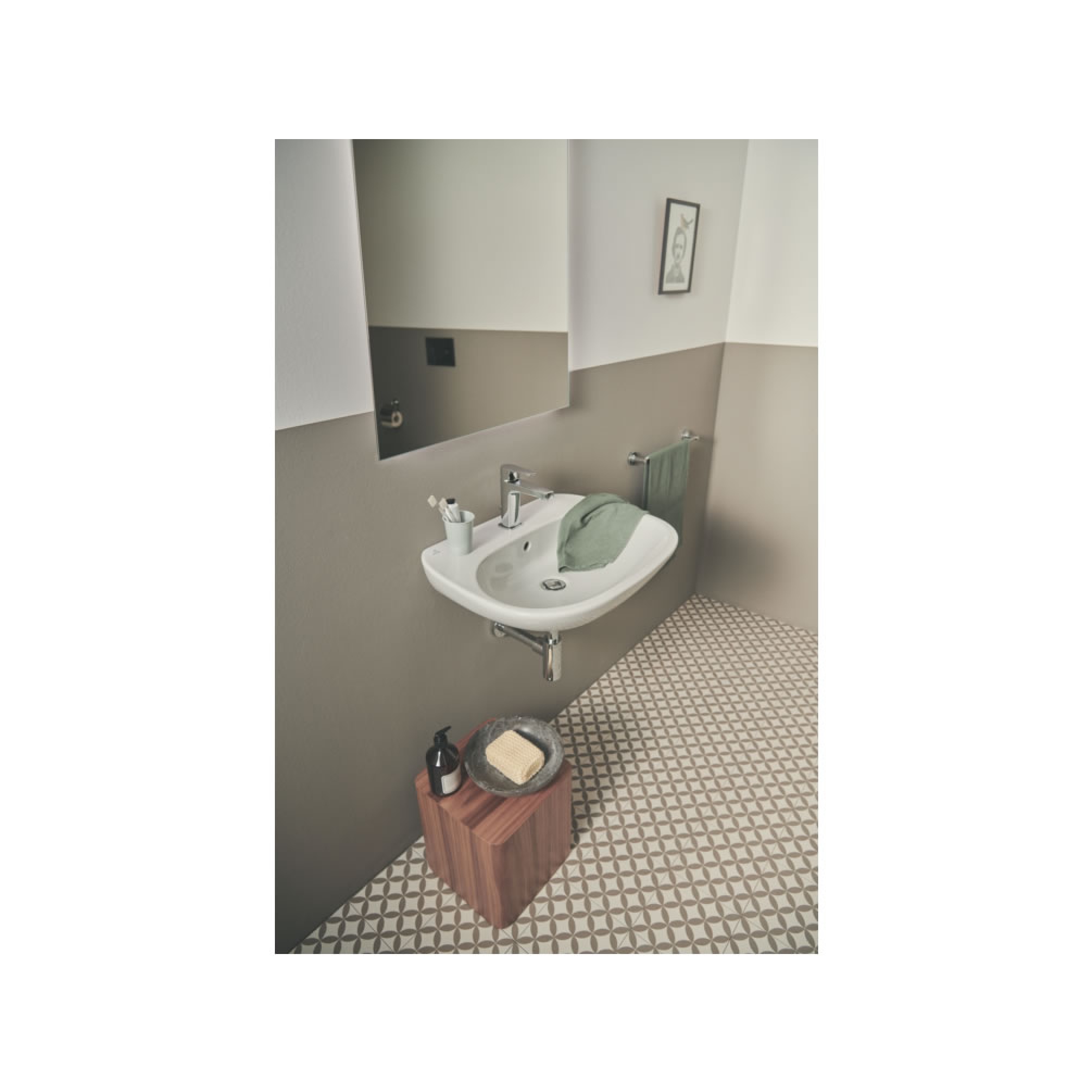 Ideal Standard Tesi 600mm Wall-Hung Basin | Sanctuary