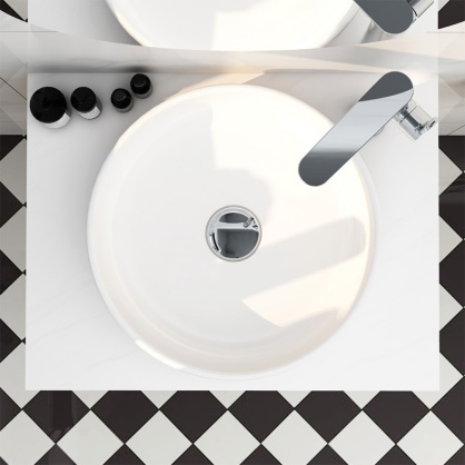 Imex Alma Natural Stone Vanity Unit with Countertop Basin